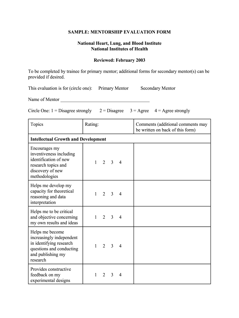 Mentor Assessment Questionnaire Fill Out Sign Online DocHub Mentor Assessment Questionnaire Fill Out Sign Online DocHub
