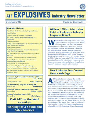 Fillable Online atf atf barcoding explosives form Fax Email Print ...