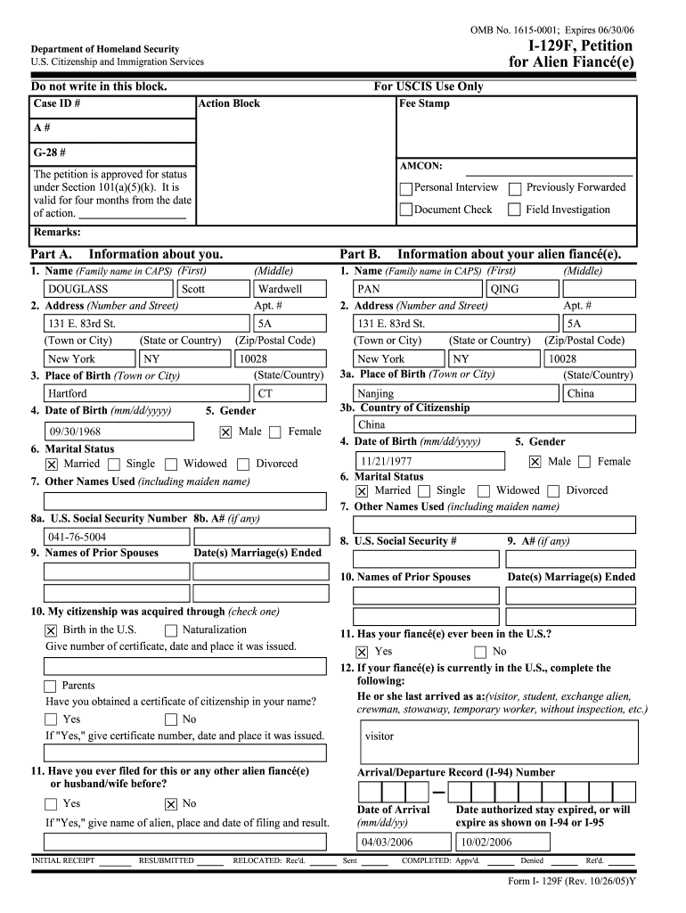 I129f Fill Out Sign Online DocHub