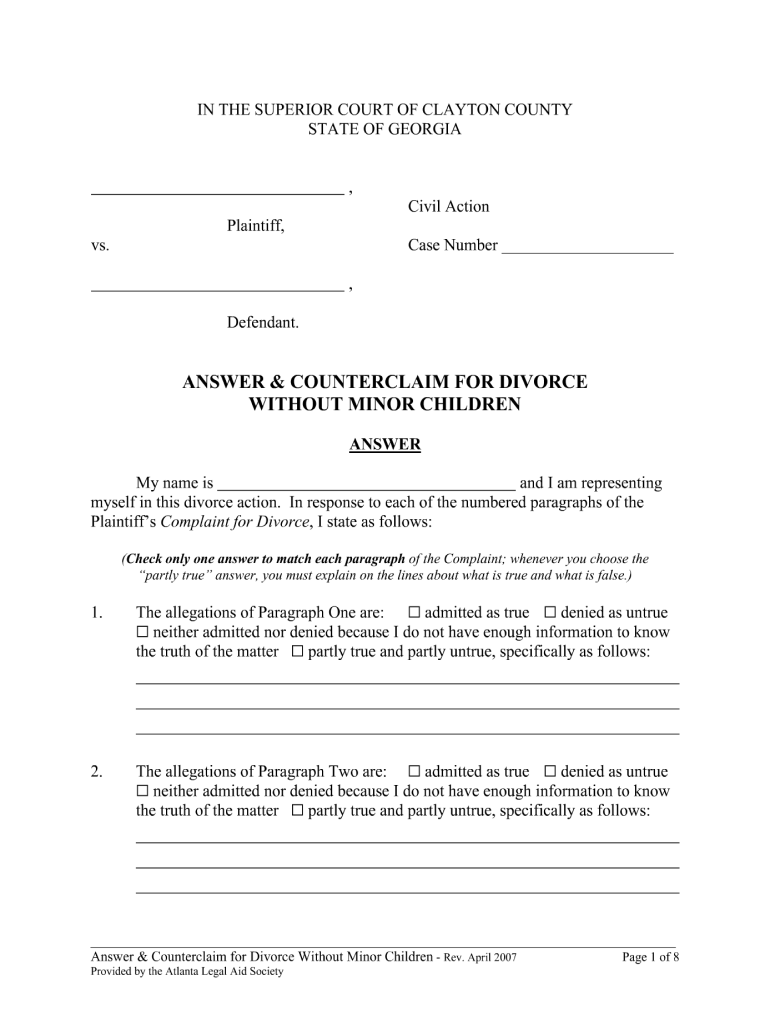 Divorce Decree 2020 Fill And Sign Printable Template Online US