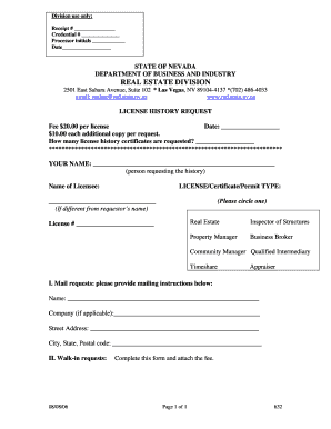 Nevada Real Estate Division Form 632 - Fill and Sign Printable Template ...