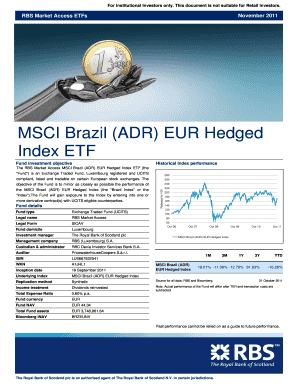 Fillable Online RBS Market Access ETFs Fax Email Print - pdfFiller