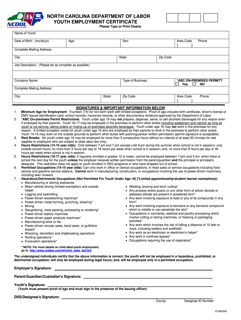 Workers Permit Fill Out Sign Online DocHub