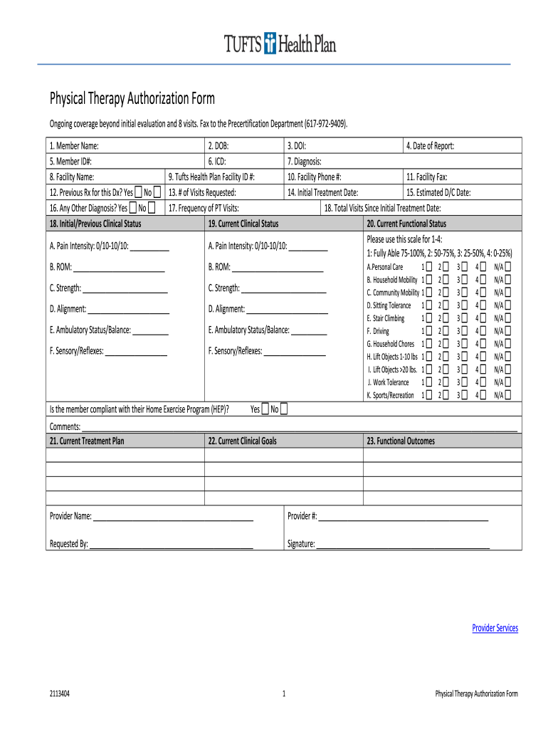 Acute Care Physical Therapy Evaluation Template Fill Online 