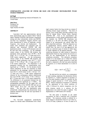 Fillable Online www-nrd nhtsa dot fmvss sled pulse form Fax Email Print ...