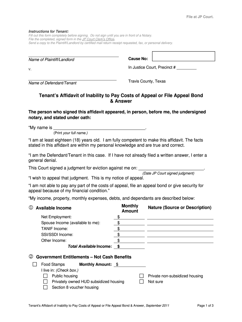 Eviction Appeal Letter Example Fill Online Printable Fillable 