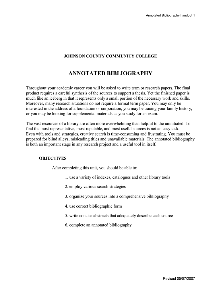  How To Do Annotated Bibliography Apa Style APA Annotated 