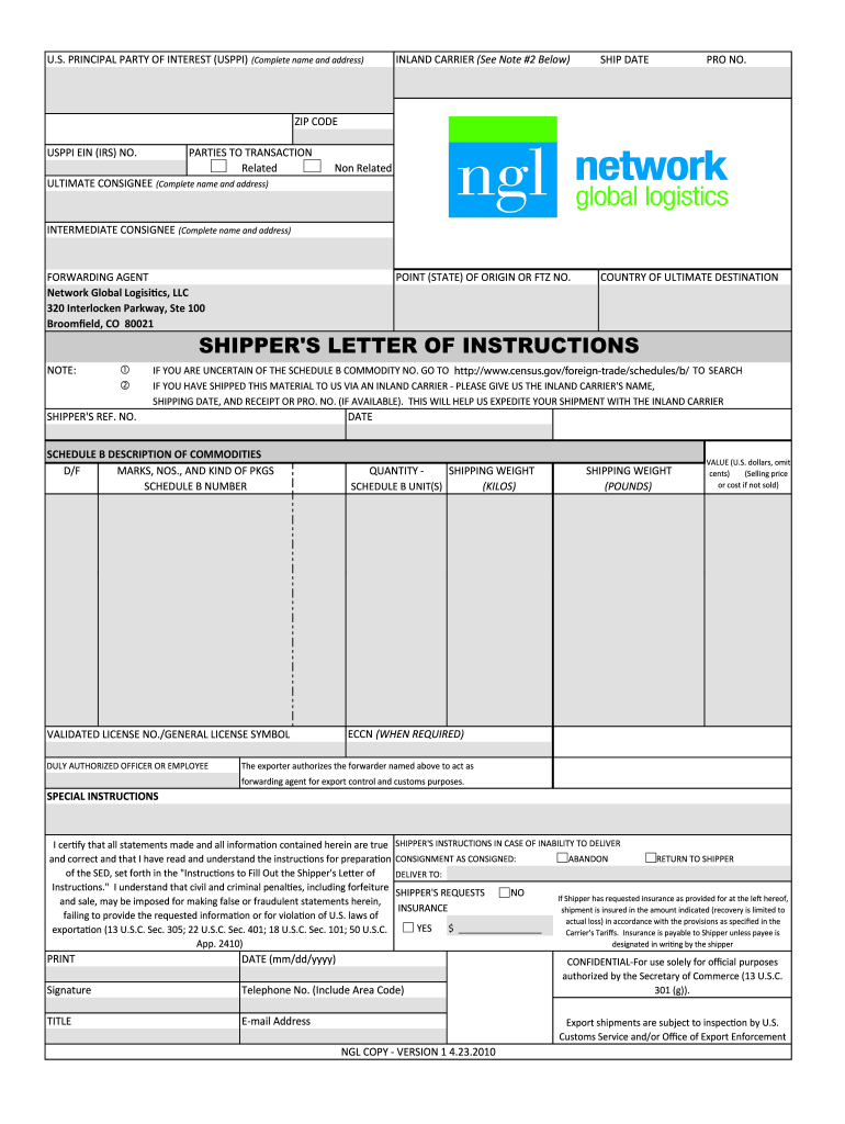 Sli Form - Fill Online, Printable, Fillable, Blank | pdfFiller