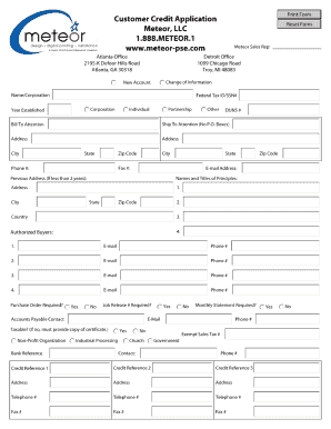 Fillable Online meteor bill pay Fax Email Print - pdfFiller