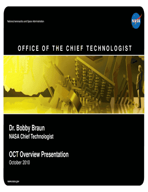 Fillable Online nasa OCT Overview - NASA - nasa Fax Email Print - pdfFiller