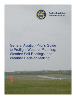 Fillable Online faa preflight weather planning form Fax Email Print ...