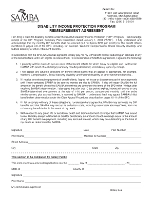 Fillable Online DIP Claim Packet_0708.qxd Fax Email Print - pdfFiller