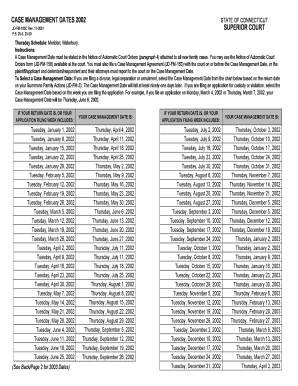 Fillable Online 25-5, 25-50 STATE OF CONNECTICUT SUPERIOR COURT ...