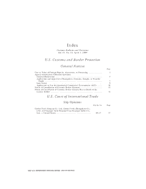 Cbp Declaration Form 6059b Online | pdfFiller