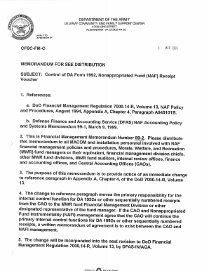 Fillable Online army da form 1992 Fax Email Print - pdfFiller