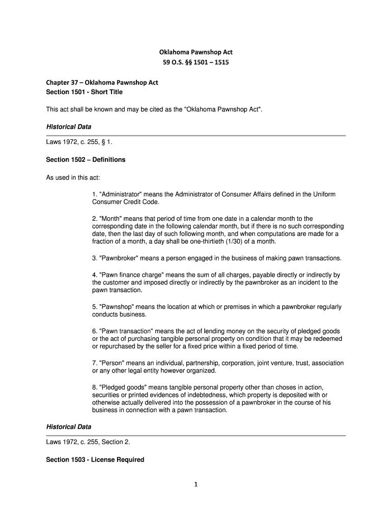 Fillable Online os 59 1501 1515 form Fax Email Print - pdfFiller