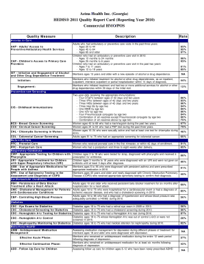 Fillable Online hedis in aetna form Fax Email Print - pdfFiller
