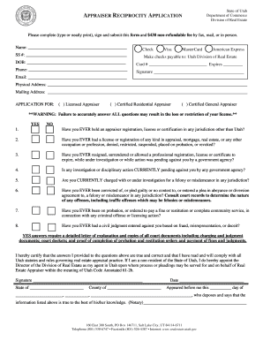 Bill Of Sale Form Utah Rental Application Form | pdfFiller