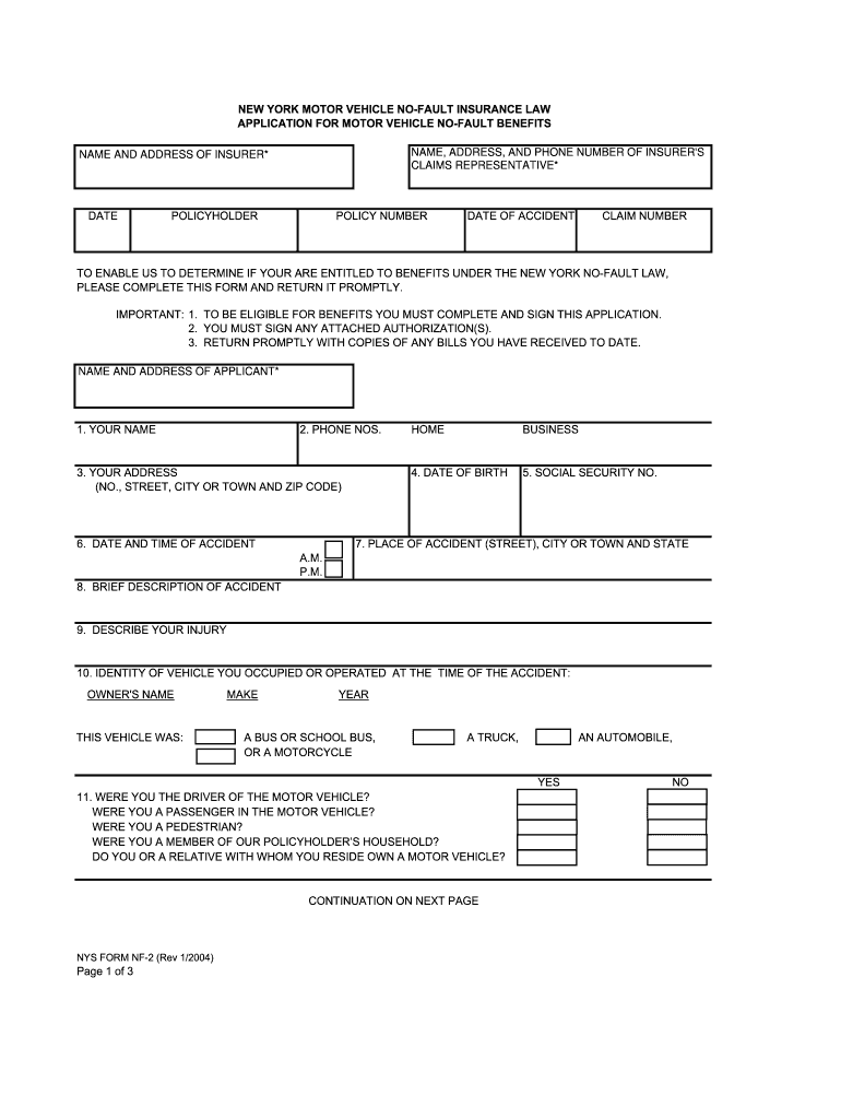 Nf2 Form - Fill Online, Printable, Fillable, Blank | pdfFiller