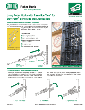 Rebar Submittal - Fill Online, Printable, Fillable, Blank | pdfFiller