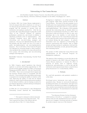 Telework Agreement Form Opm | pdfFiller