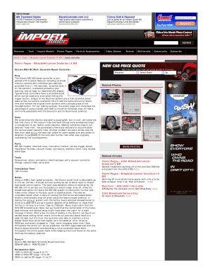 Import Tuner Magazine Pdf - Fill Online, Printable, Fillable, Blank ...