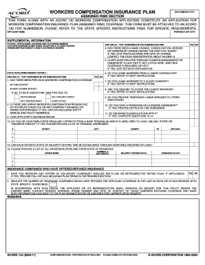 13 Printable acord 130 supplemental application Forms and Templates ...