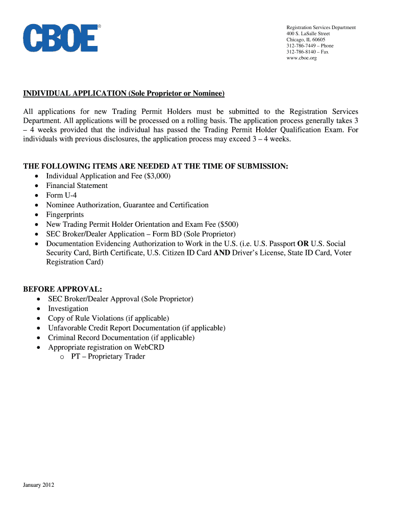 Fillable Online Application for New Trading Permit Holders Fax Email ...