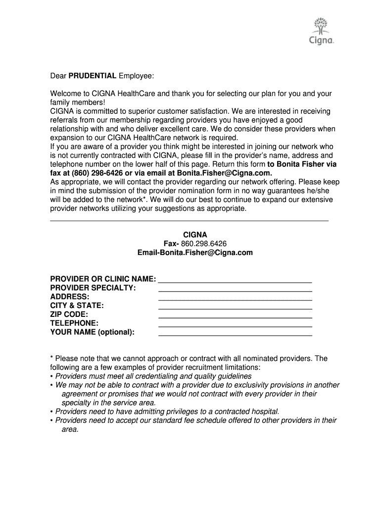 Dear PRUDENTIAL Employee doc: Fill out & sign online | DocHub
