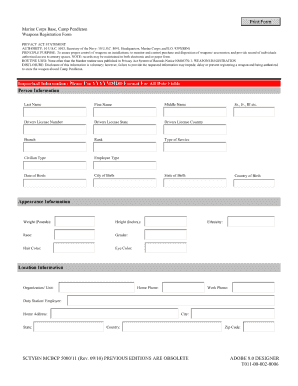 Fillable Online navalforms daps dla 10 USC 5041, Headquarters, Marine ...