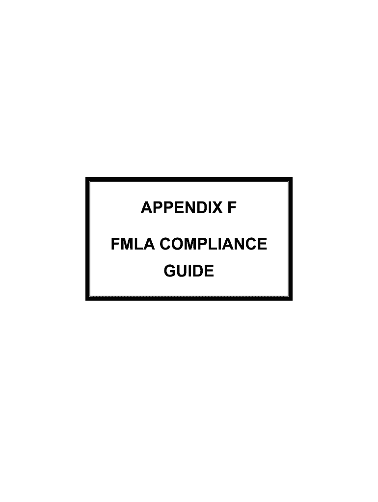 Fillable Online FMLA Compliance Guide Fax Email Print - pdfFiller