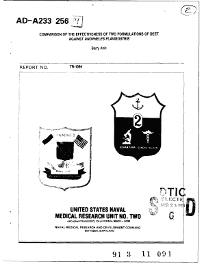 Fillable Online dtic sf 1094 Fax Email Print - pdfFiller