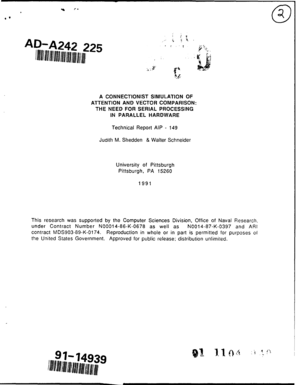 Fillable Online dtic AD-A242 225 - dtic Fax Email Print - pdfFiller