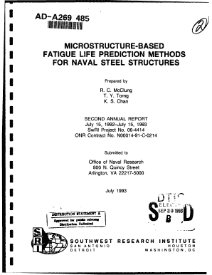 Fillable Online dtic contract no n00014 91 c 0214 form Fax Email Print ...