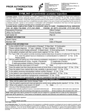 Fillable Online Prior Authorization Form Fax Email Print - pdfFiller