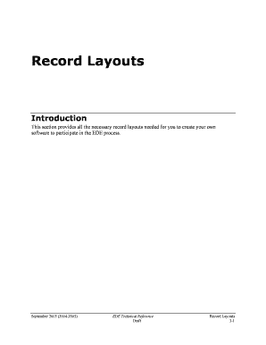 Fillable Online ifap ed EDE Tech Ref Record Layouts - ifap ed Fax Email ...