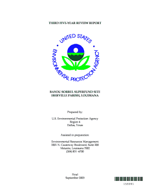 FIVE-YEAR REVIEW - U.S. Environmental Protection Agency - Epa - Fill ...
