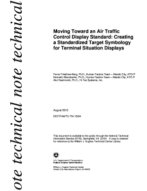 Fillable Online hf tc faa ote technical note technical - hf tc faa Fax ...