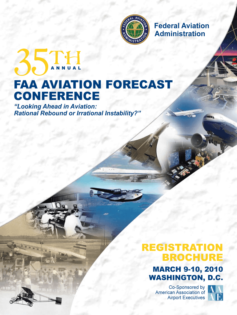 Fillable Online 35th Annual FAA Aviation Forecast Conference ...