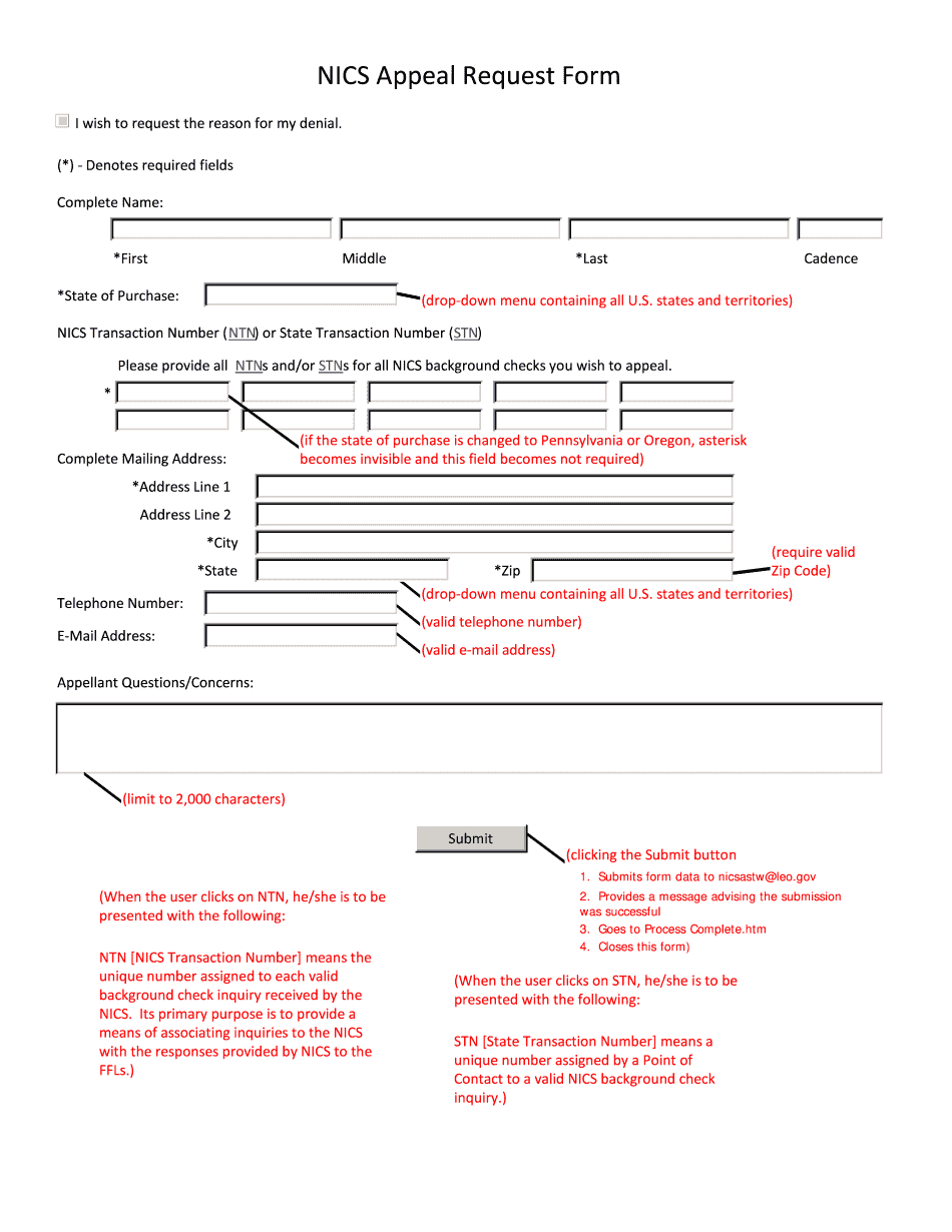 Atf Denial Form Share Editable PDF Free Atf Denial Form Share Editable PDF Free