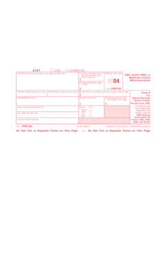 18 Printable form 5498-sa Templates - Fillable Samples in PDF, Word to ...