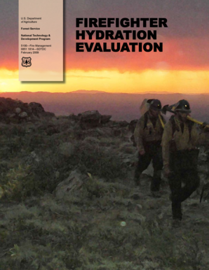Fillable Online Firefighter Hydration Evaluation Fax Email Print ...