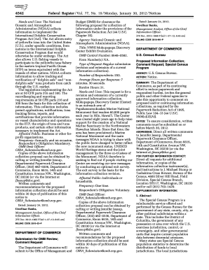 Special Census Program - U.S. Government Printing Office - Gpo - Fill ...