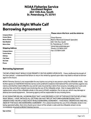 Fillable Online sero nmfs noaa Inflatable fillable ring form Fax Email ...
