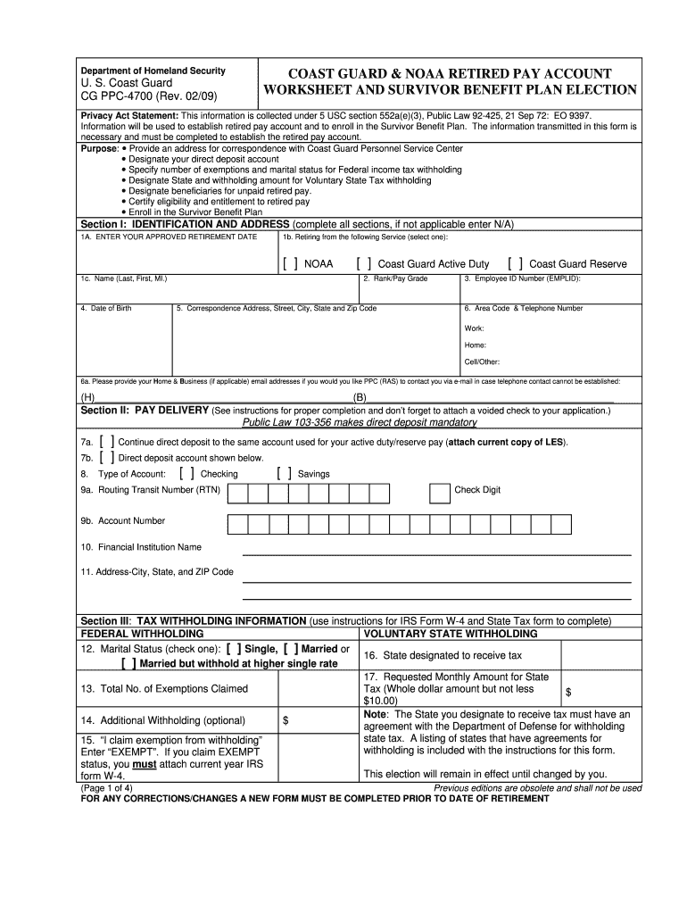 Fillable Online How to Apply for Your Retired Pay & Survivor Benefit Plan Guide Fax Email Print ...