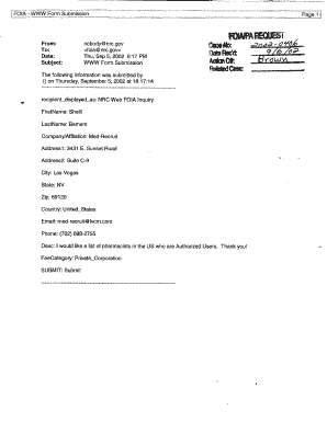 Fillable Online pbadupws nrc nrc authorized users list form Fax Email ...