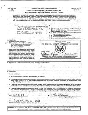 Fillable Online Registration Certificate-In Vitro Testing with ...