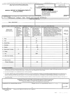 Fillable Online aphis usda D STATES DEPARTMENT OF AGRICULTURE - aphis ...