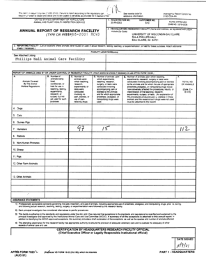 Fillable Online aphis usda /I /9/0 / - APHIS - aphis usda Fax Email ...