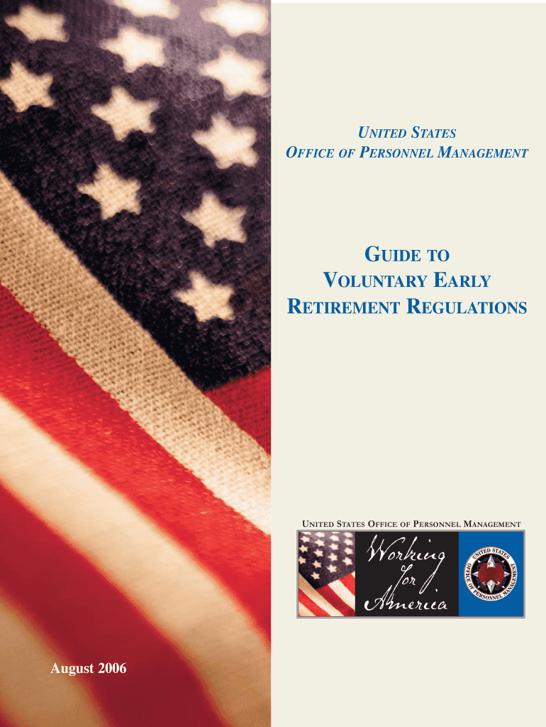 Fillable Online Voluntary Early Retirement Guide Fax Email Print ...